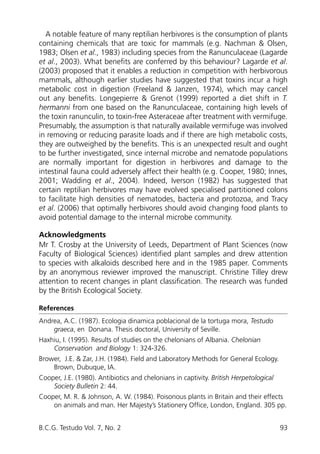 62; testudo hermanni; dietary selection | PDF | Free Download