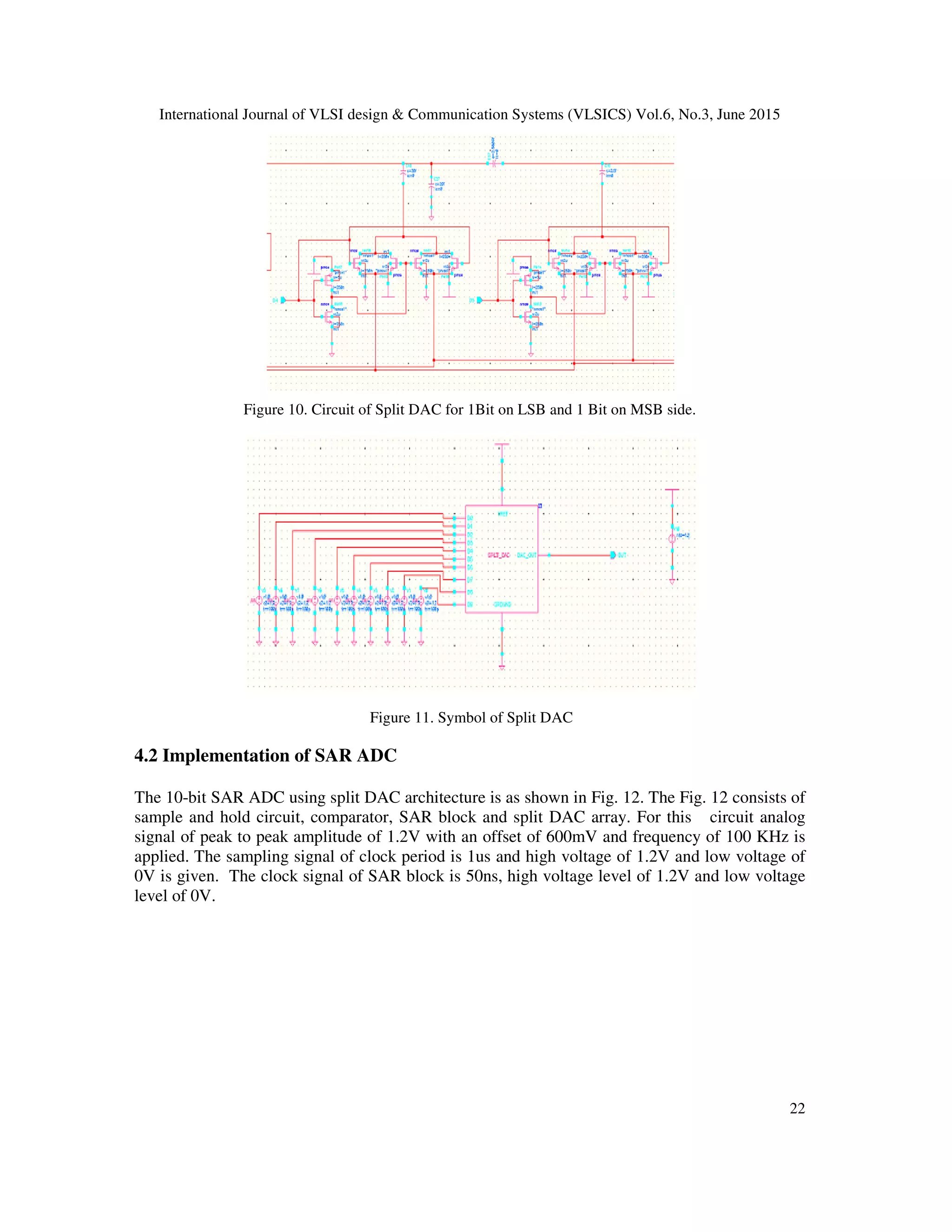 DESIGN AND IMPLEMENTATION OF 10 BIT, 2MS/s SPLIT SAR ADC USING 0.18um CMOS TECHNOLOGY | PDF