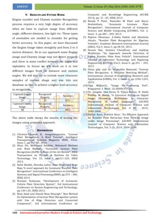 An Efficient Model to Identify A Vehicle by Recognizing the Alphanumeric Characters in an Engine ...