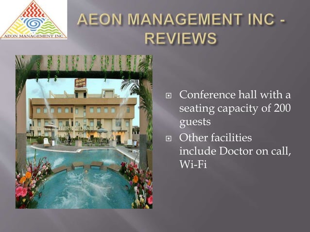 Aeon management Inc chennai | PPT