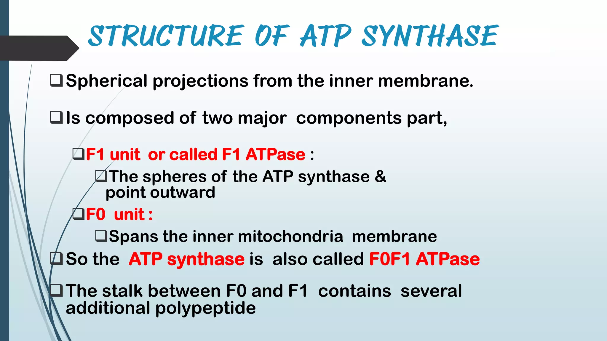 Biological oxidation (part - III) Oxidative Phosphorylation | PDF