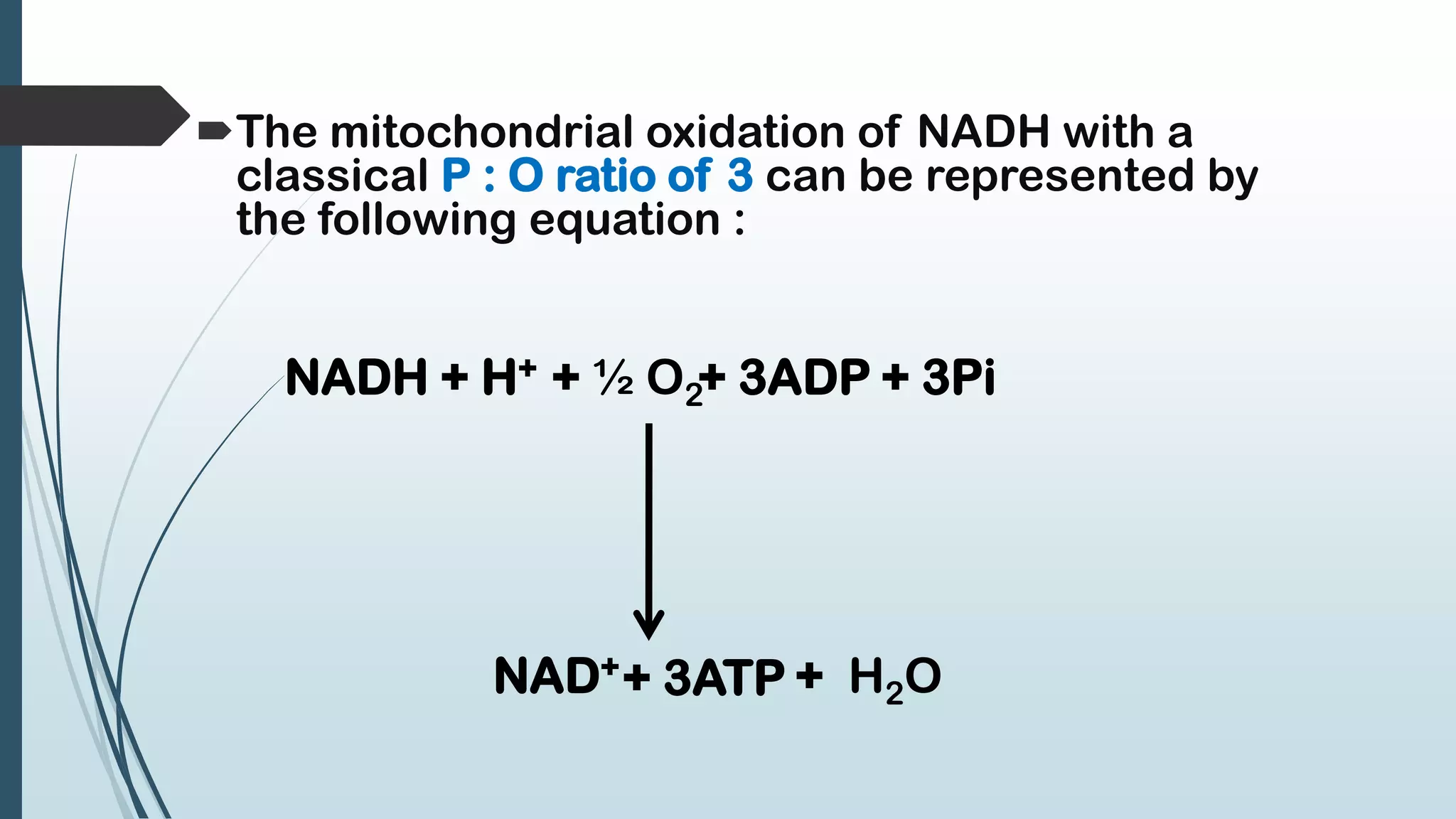 Biological oxidation (part - III) Oxidative Phosphorylation | PDF