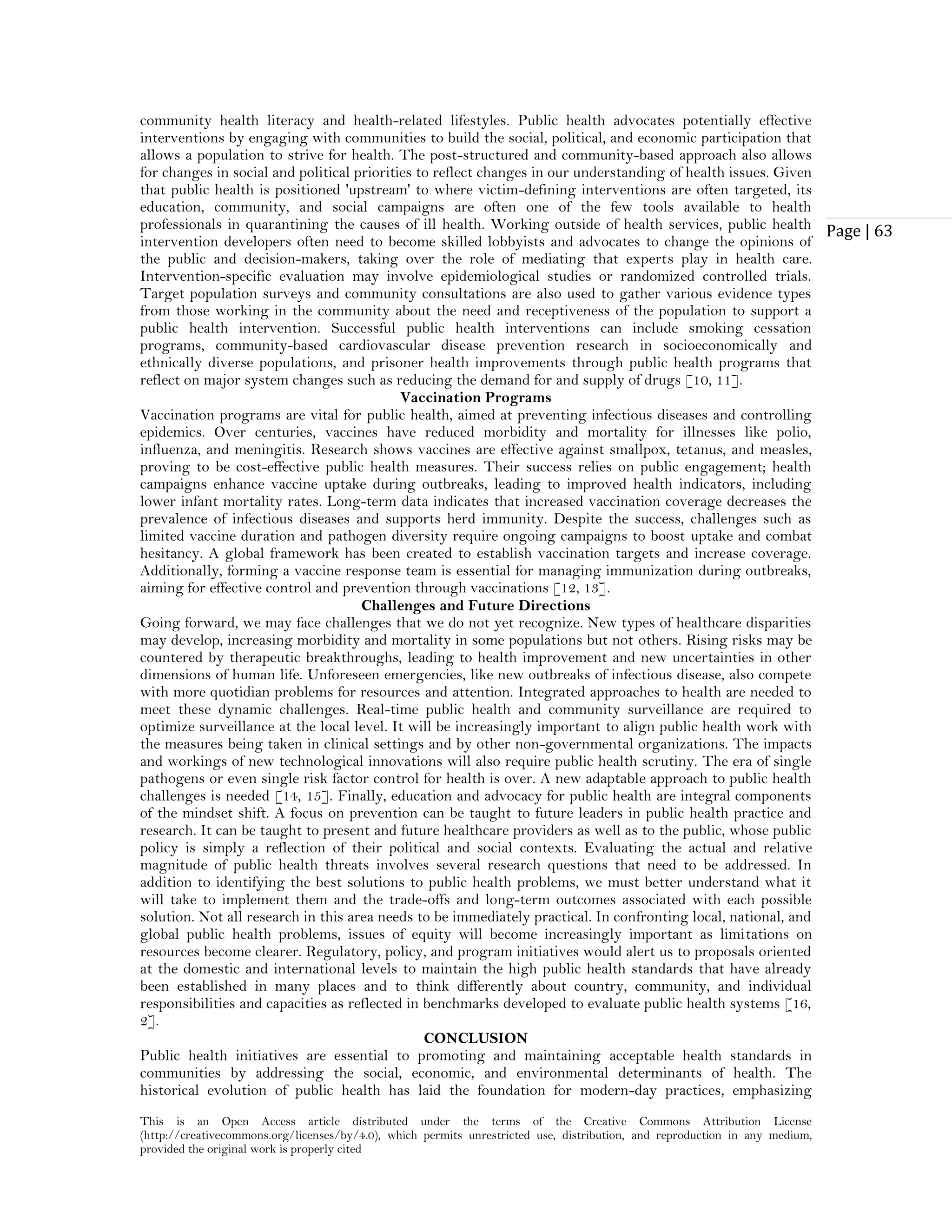 The Role of Public Health in Promoting Health Standards (www.kiu.ac.ug ...