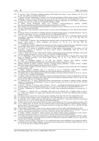 Scaffolding instruction for improvement in learning English language ...
