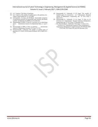 A Note on M2 Partitions of n | PDF