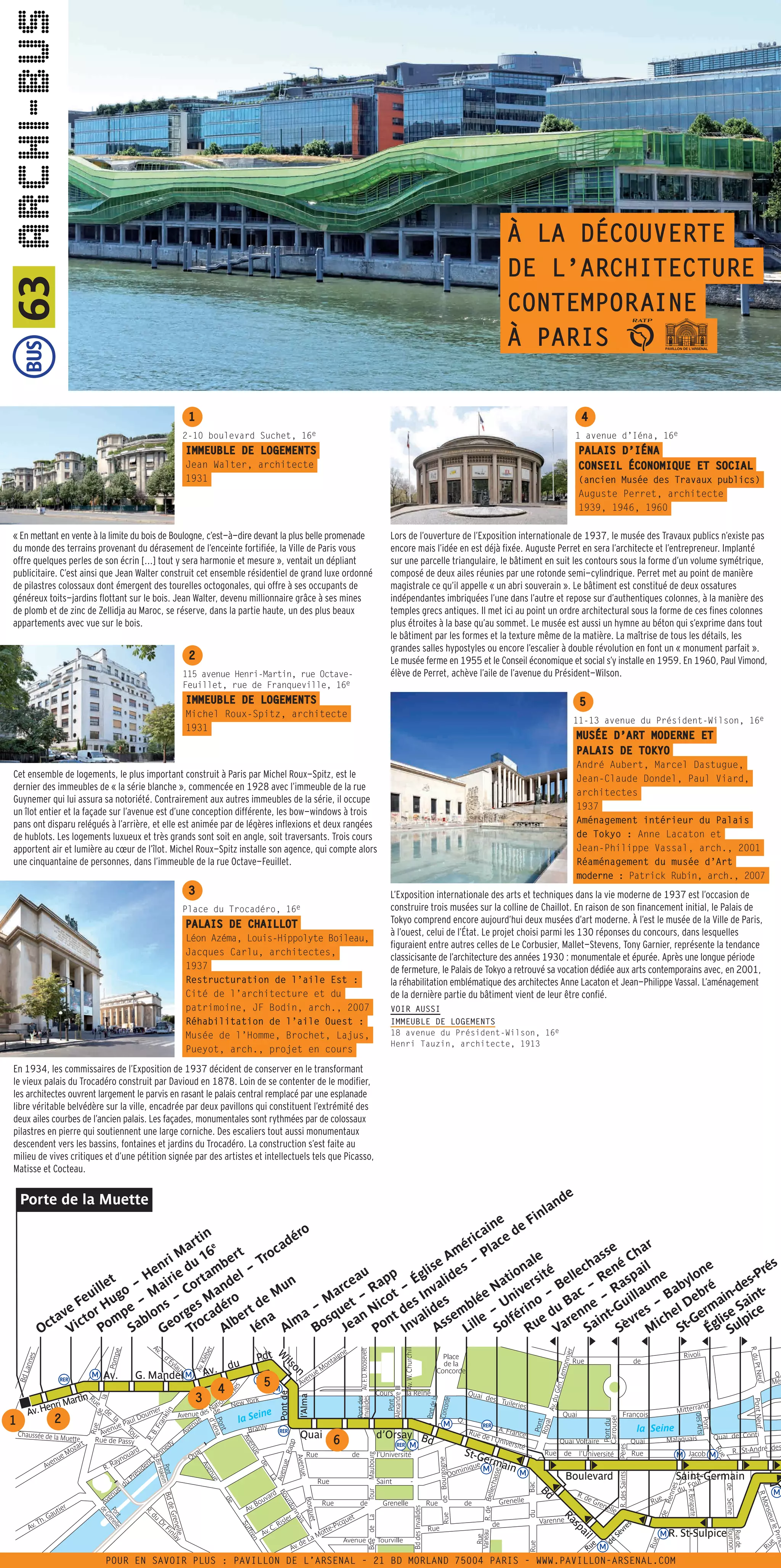 Bus RATP : Ligne 63 archibus | PDF