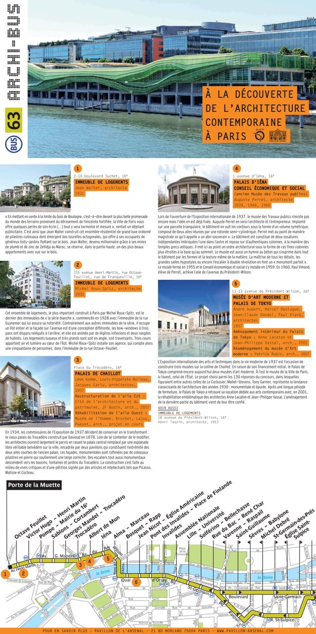 Bus RATP : Ligne 63 archibus | PDF | Museums & Galleries | Attractions