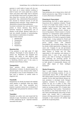 Nano-Medicine Global Market | PDF