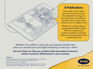 The Power of Print and Digital | PDF