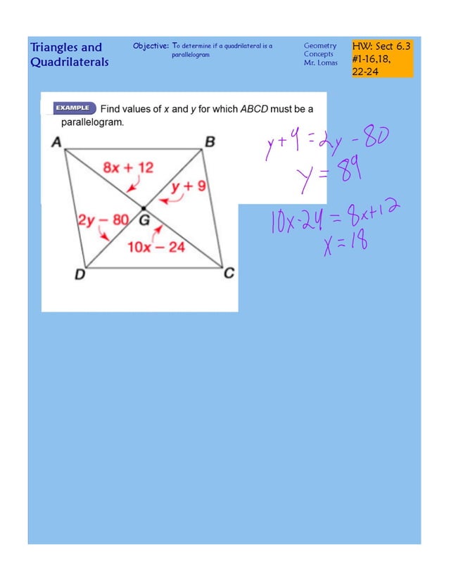 6-3 Proving Quadrilaterals to be Parallelograms Concepts.pdf