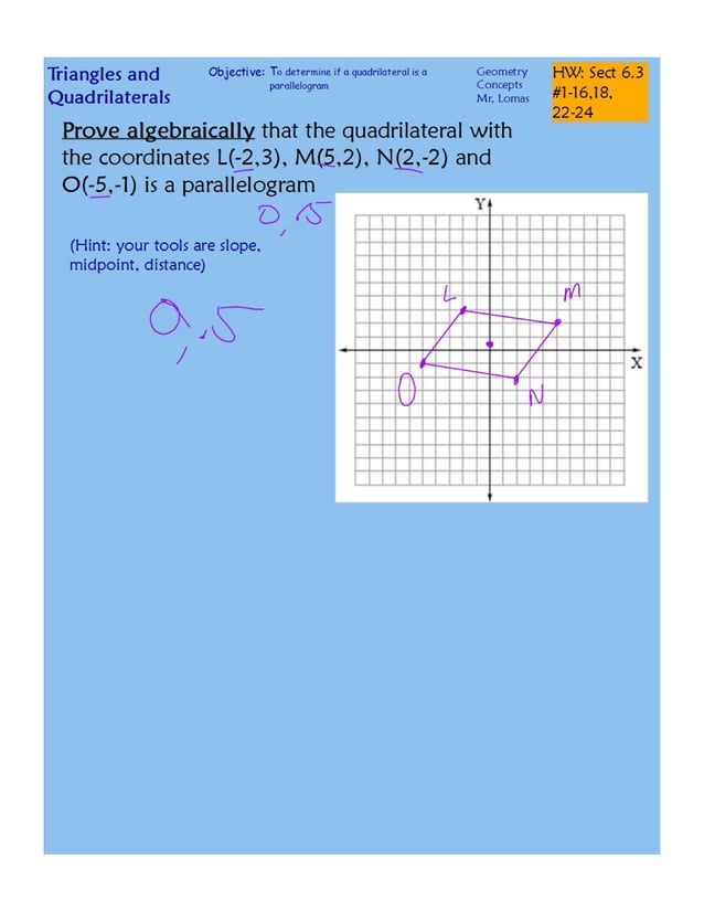 6-3 Proving Quadrilaterals to be Parallelograms Concepts.pdf