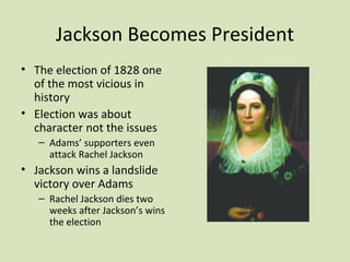 6.3 The Age Of Jackson | PPT
