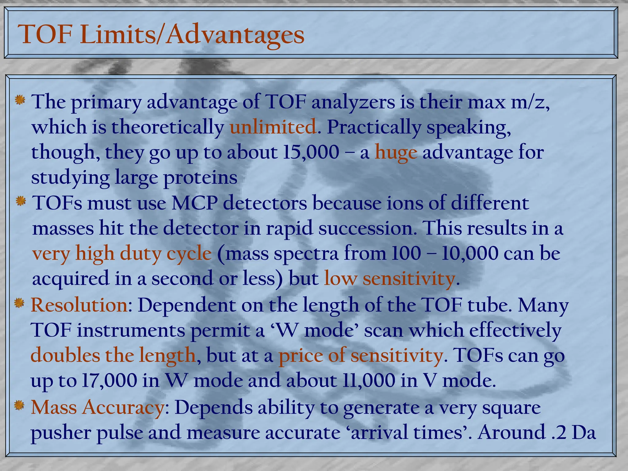 MASS SPECTRSCPY - INSTRUMENTAL METHDS F ANA | PPT