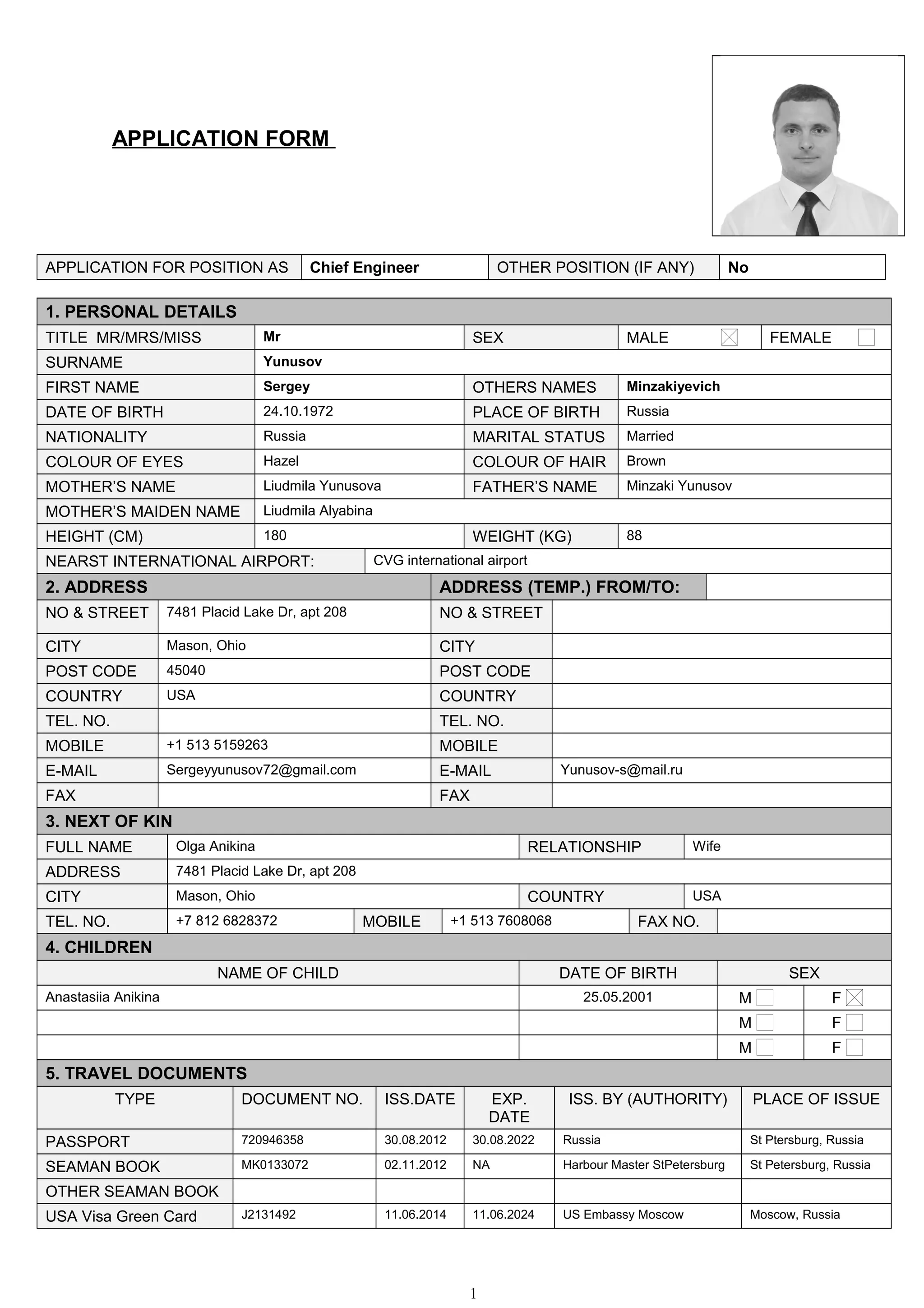 Application Form | DOC