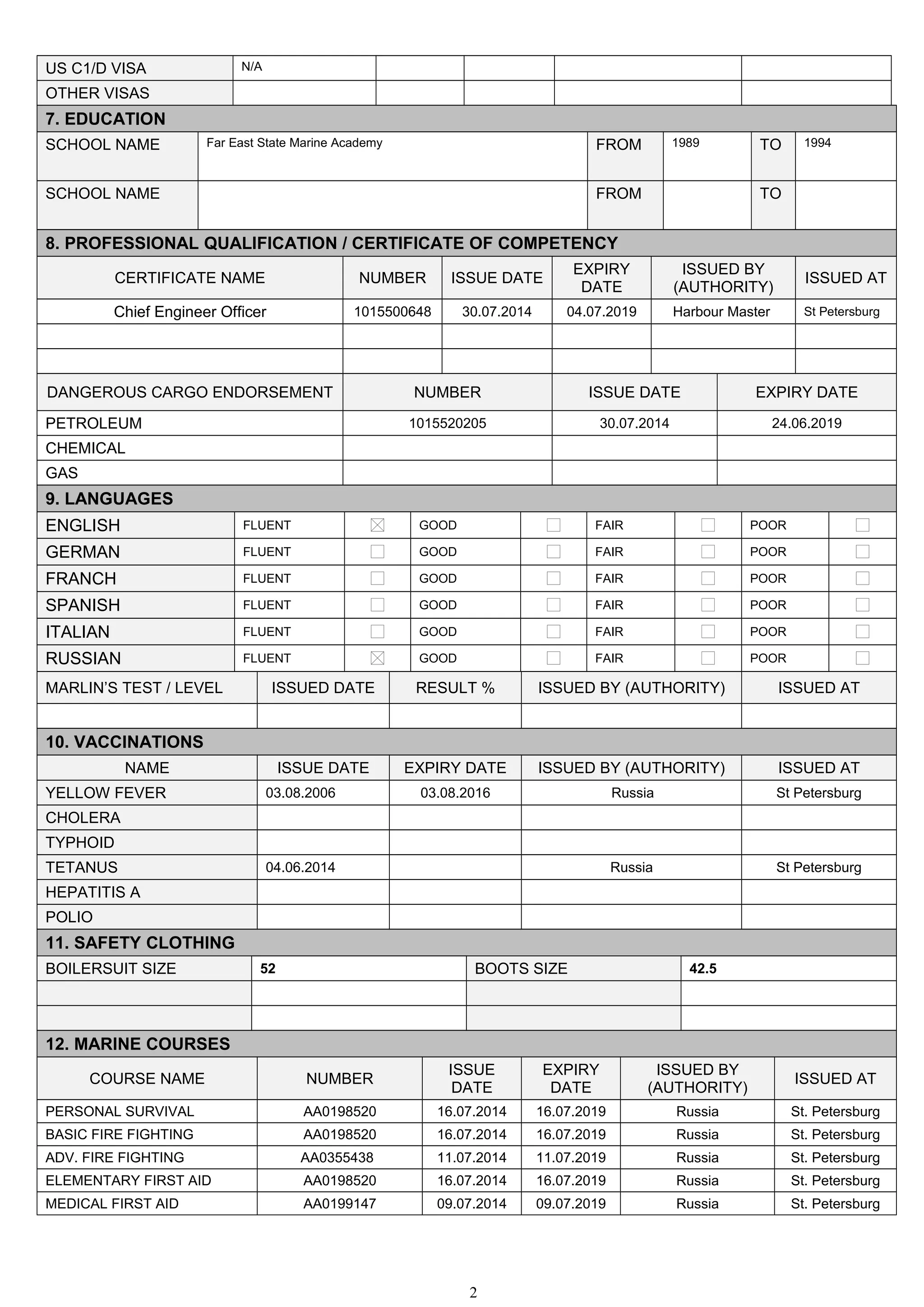 Application Form | DOC