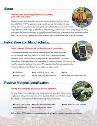 XRF_Family Brochure_2015 | PDF