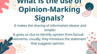 630891713-OPINION-MARKING-SIGNALS-pptx.pptx