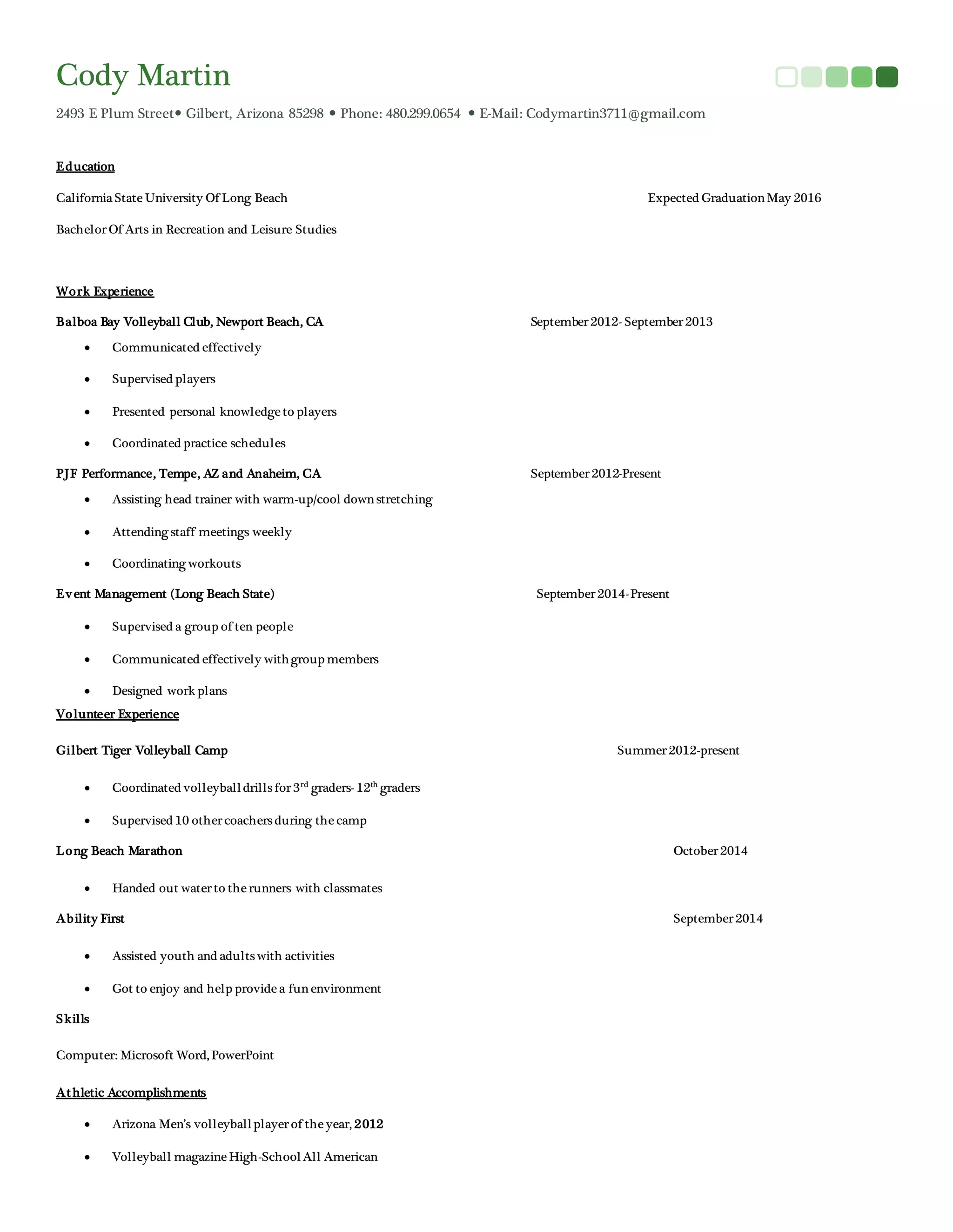 Resume | PDF