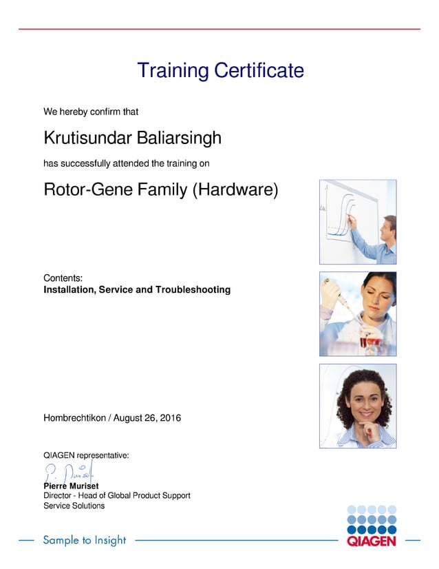 Training Certificates | PDF