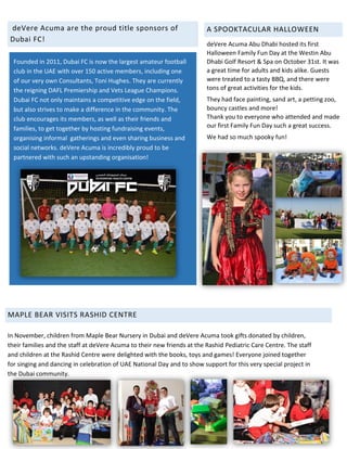 deVere Acuma Seasonal Newsletter 1 - December | PDF