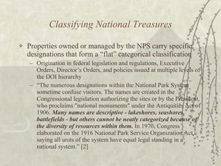 National Park System Property Designations | PPT