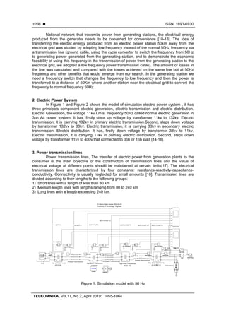 Application of LFAC { Hz} for electrical power transmission system: a ...