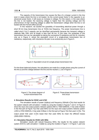 Application of LFAC { Hz} for electrical power transmission system: a ...