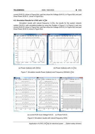 Application of LFAC { Hz} for electrical power transmission system: a ...