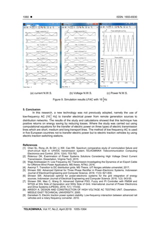 Application of LFAC { Hz} for electrical power transmission system: a ...