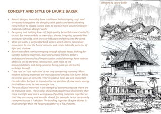Vernacular Architeture by Laurie-Baker of South India | PDF