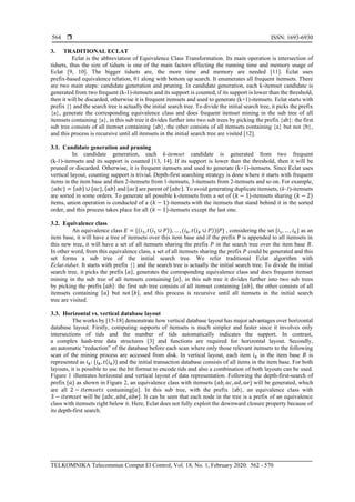 i-Eclat: performance enhancement of Eclat via incremental approach in frequent itemset mining | PDF