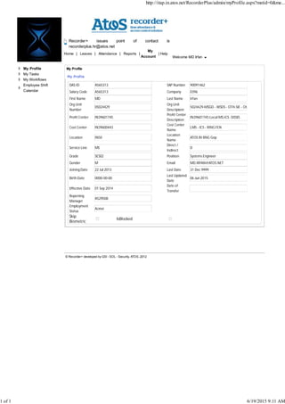 Atos Designation | PDF