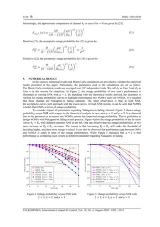 Study on transmission over Nakagami-m fading channel for multiple access scheme without ...