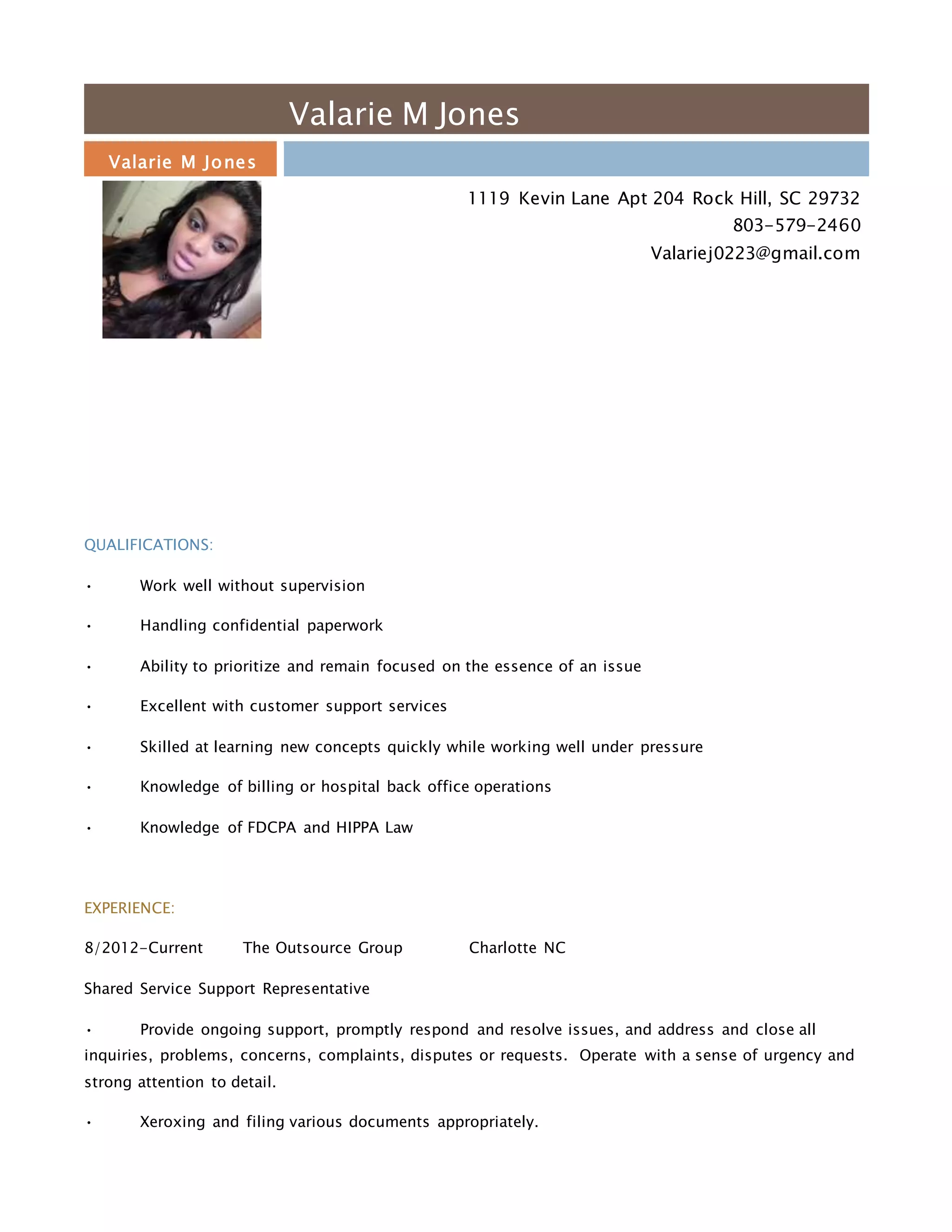 Valarie M Jones_Resume.2016