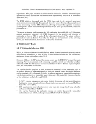 An Architectural Framework for Delivering Sip-As Multimedia Services ...