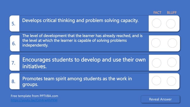 631599991-Fact-or-Bluff-Game-PPTVBA-pptx.pptx | Education