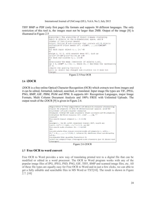 PERFORMANCE COMPARISON OF OCR TOOLS | PDF