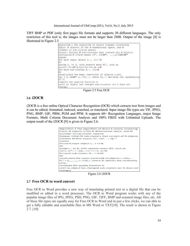 PERFORMANCE COMPARISON OF OCR TOOLS | PDF
