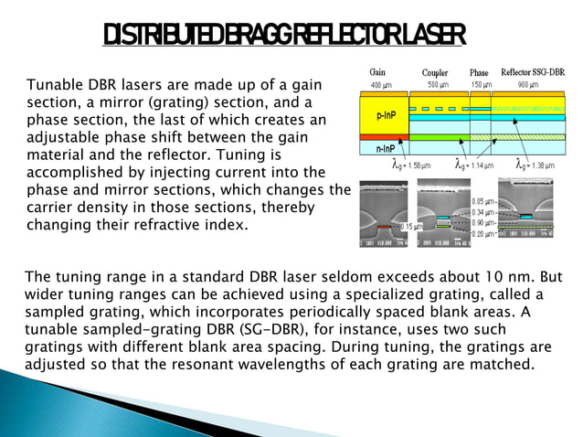tunable laser is a laser that can change its wavelength | PPT