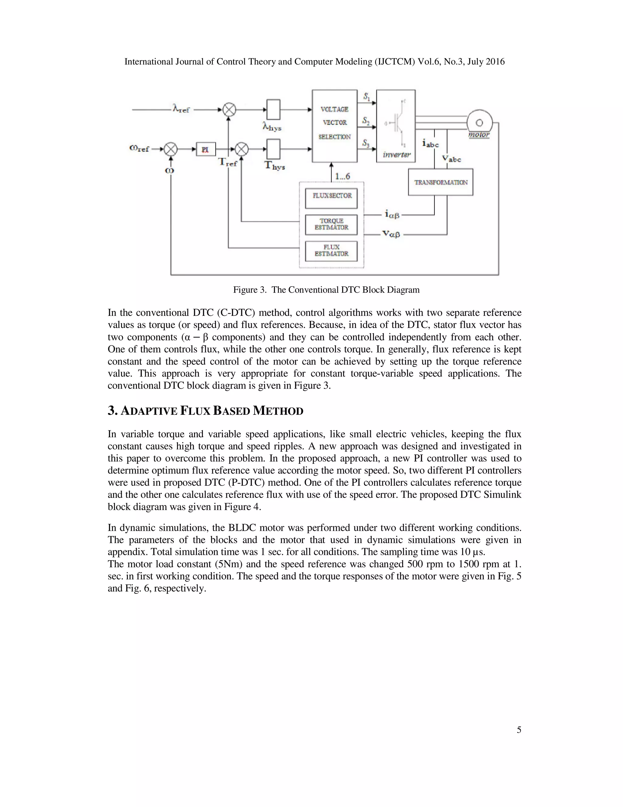 MODIFIED DIRECT TORQUE CONTROL FOR BLDC MOTOR DRIVES | PDF