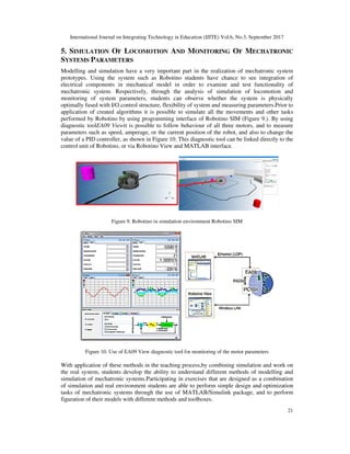 Different Applications of Mobile Robots in Education | PDF | Robotics | Technology & Computing