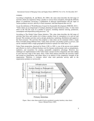 VALUE CHAIN OF POULTRY HATCHERIES IN BANGLADESH: A COMPARATIVE STUDY OF ...