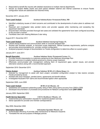 Healthcare Consultant | PDF