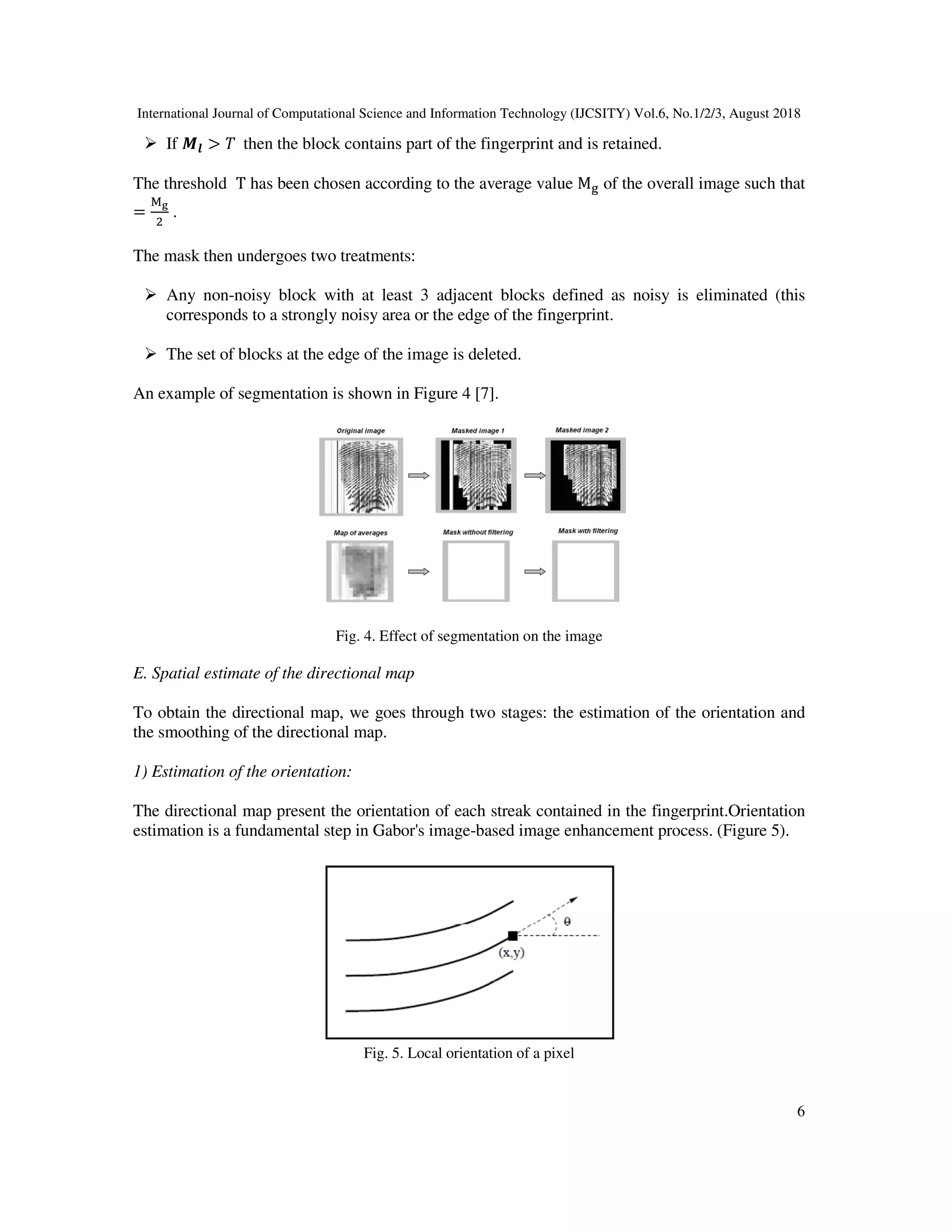 PREPROCESSING ALGORITHM FOR DIGITAL FINGERPRINT IMAGE RECOGNITION | PDF