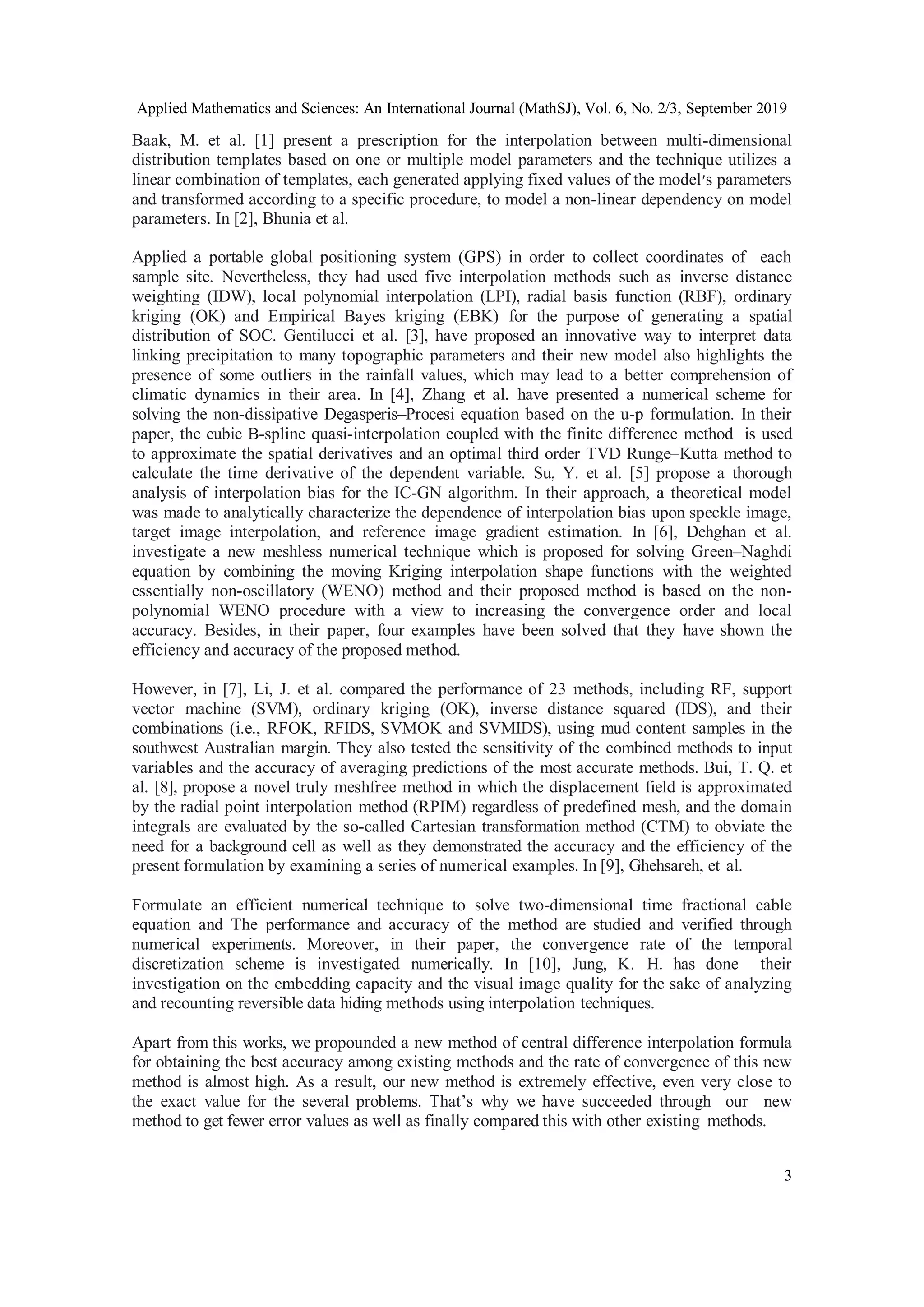 A NEW METHOD OF CENTRAL DIFFERENCE INTERPOLATION | PDF