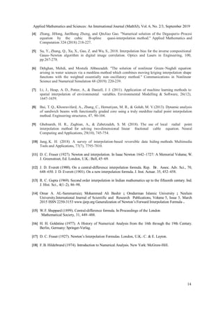 A NEW METHOD OF CENTRAL DIFFERENCE INTERPOLATION | PDF