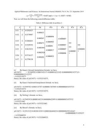 A NEW METHOD OF CENTRAL DIFFERENCE INTERPOLATION | PDF