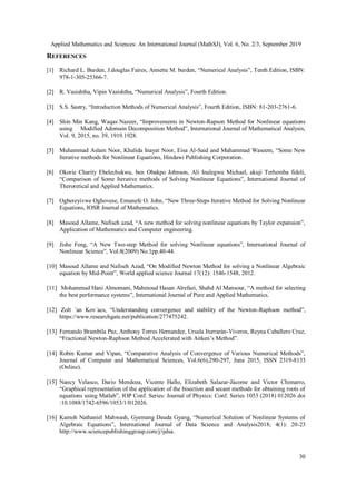 A NEW STUDY TO FIND OUT THE BEST COMPUTATIONAL METHOD FOR SOLVING THE ...