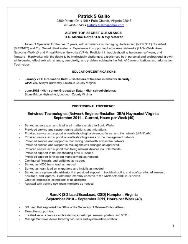 Patrick Updated Resume