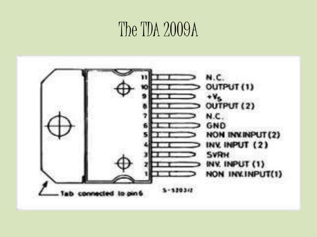 Amplifier project ET1310 AB TDA2009A | PPT